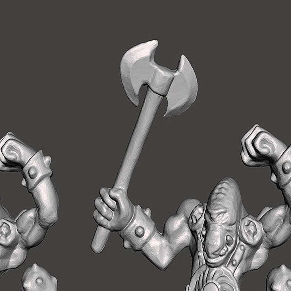 Free STL file HeroQuest - Fimir Repaired ⚔・3D printing template to ...