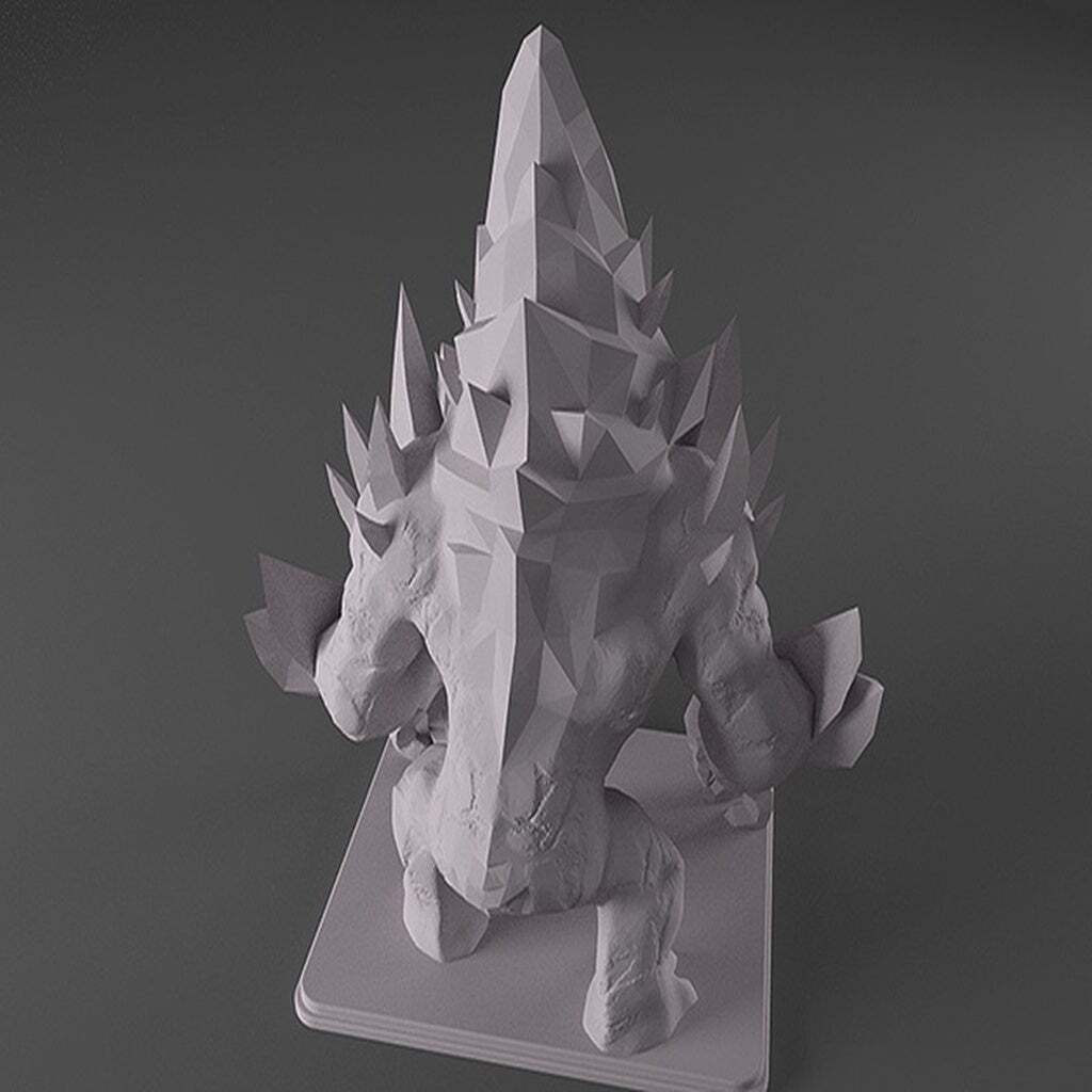 Free STL file Elemental - Crystal Fury 🔮・3D print model to download・Cults