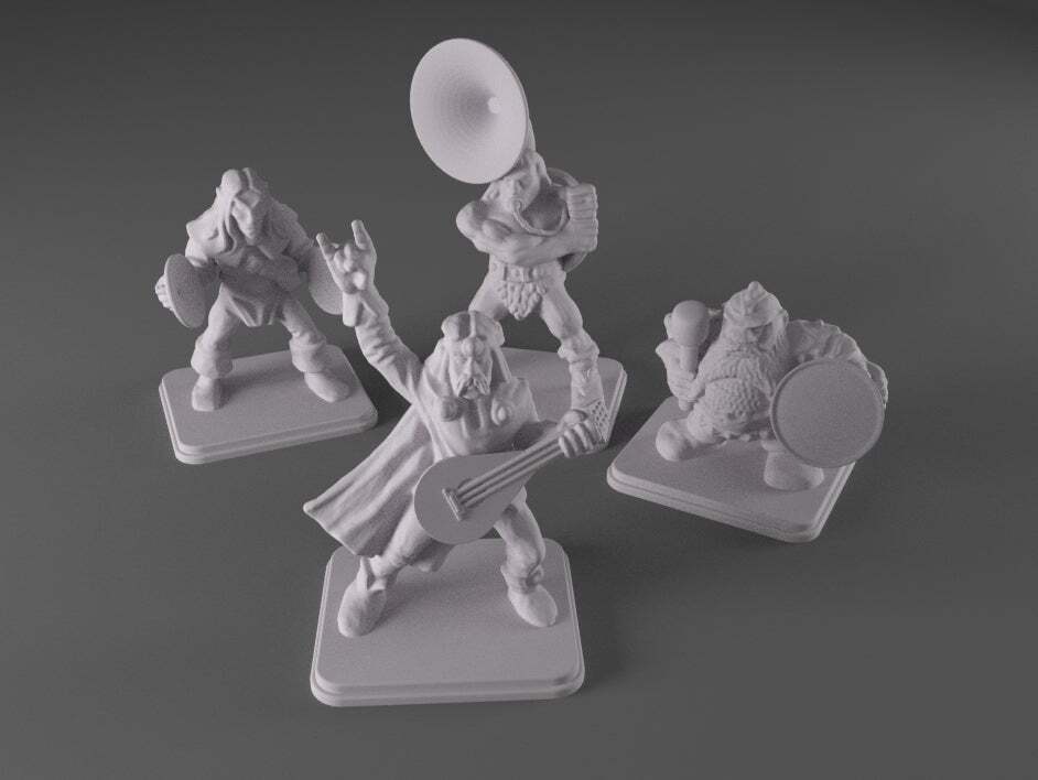 Free STL file HeroQuest - Bardic Revolution ⚔・3D printing idea to ...