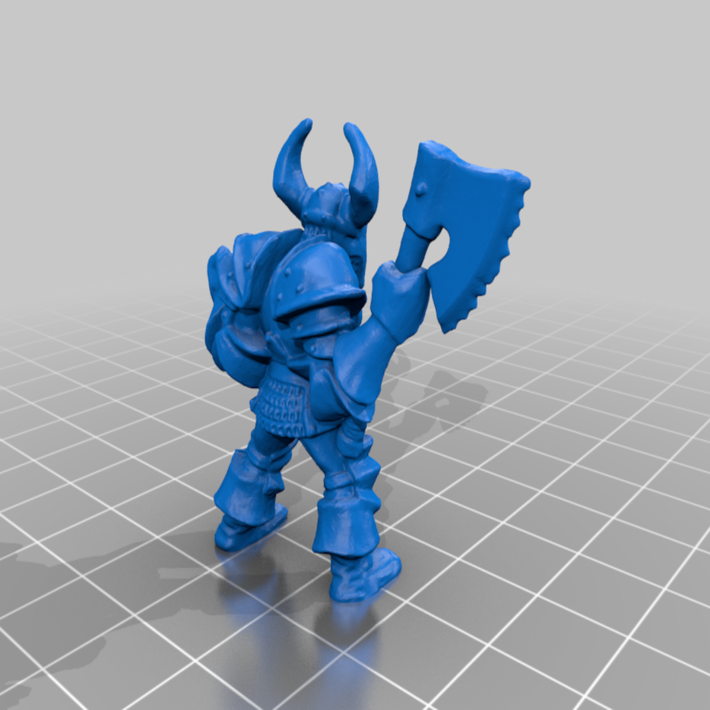 Free STL file HeroQuest Chaos Skeleton・3D printer model to download・Cults