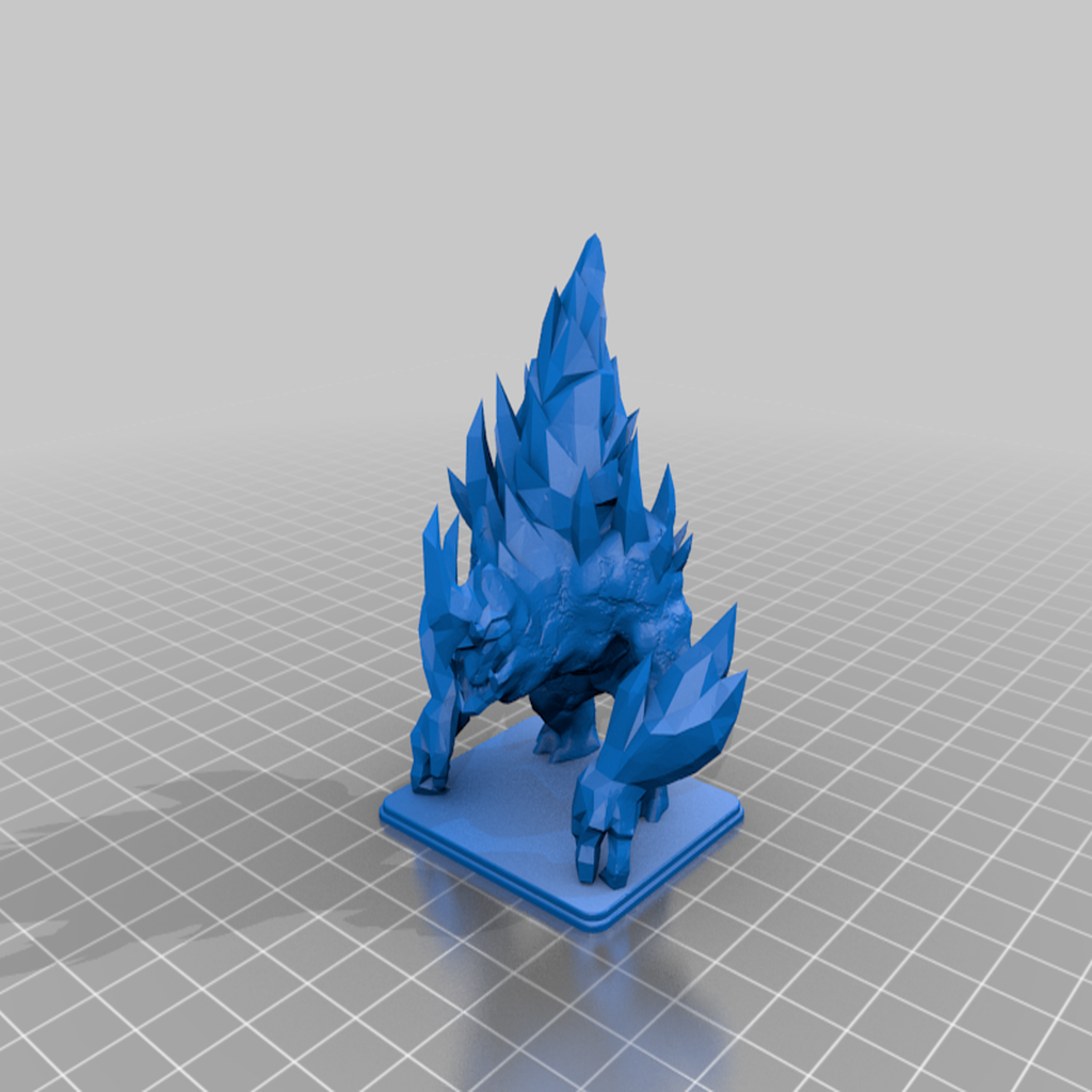 Free STL file Elemental - Crystal Fury 🔮・3D print model to download・Cults