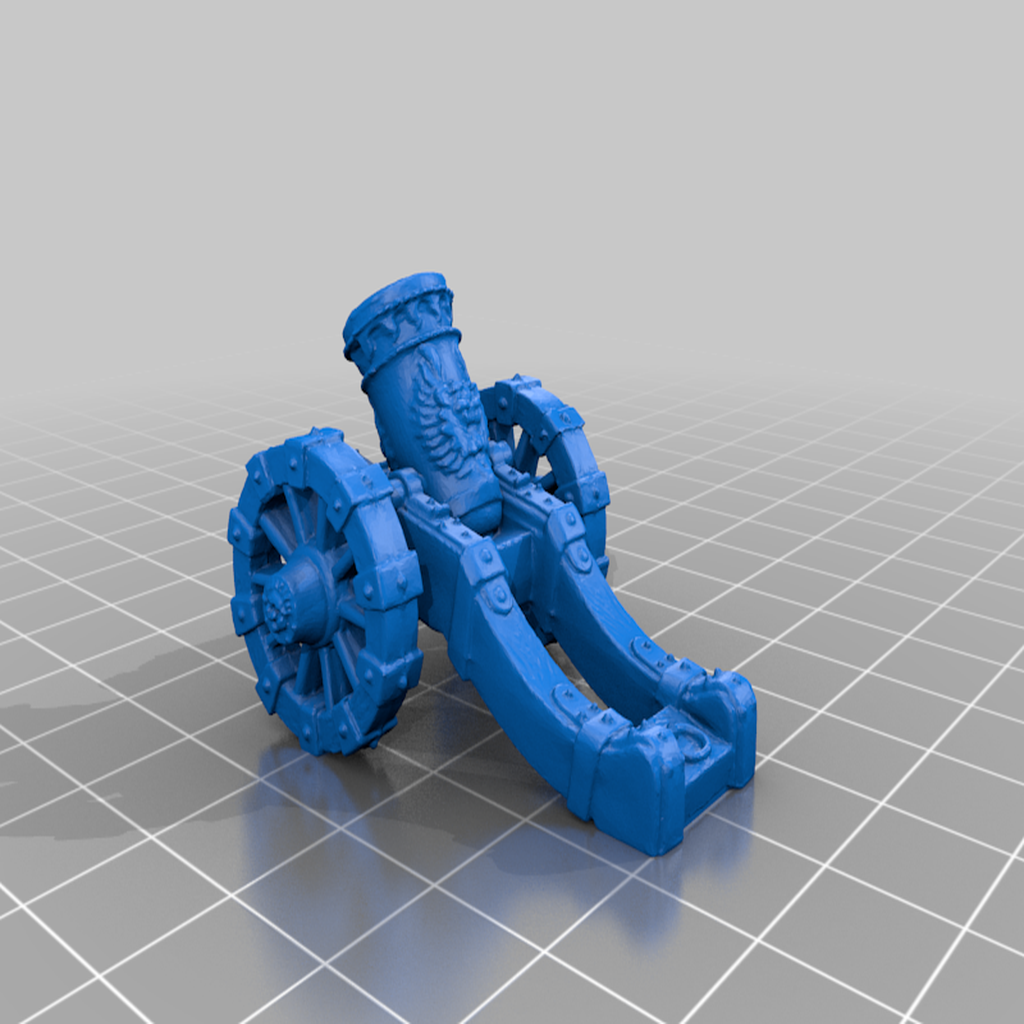 Free STL file Battle masters - Imperial Mortar ⚔・Object to download and ...