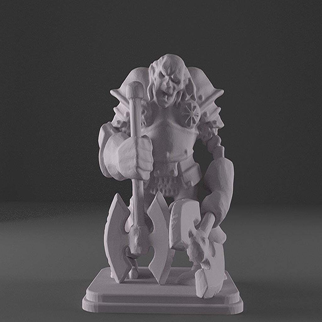 Free STL file HeroQuest - Chaos Zombi・3D print design to download・Cults