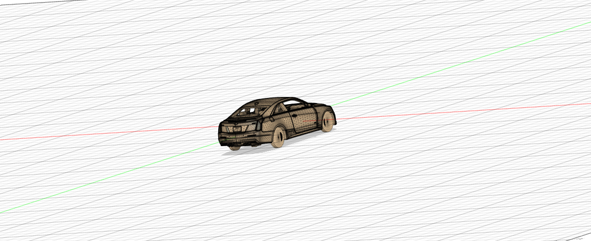 STL file Cadillac ATS-V COUPE Style Car・3D printable design to download ...