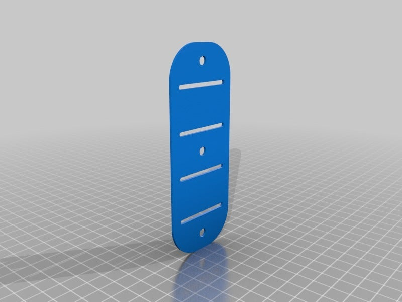 Free STL file MOLLE Mount/Fastener with Webbing - 5 Row・3D print object ...