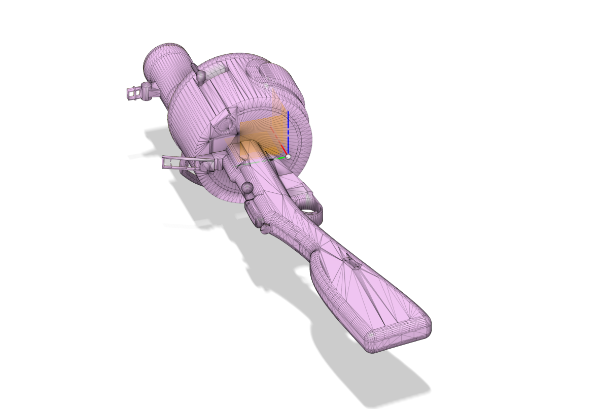 STL file Grenade launcher Shumiha 🔫・3D print object to download・Cults