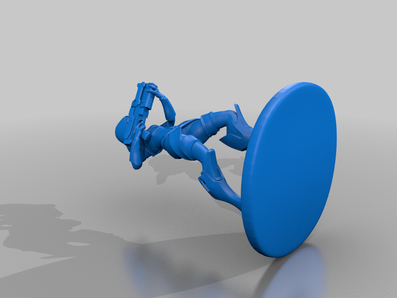 Free STL file Mass Effect Tali Figurine - Split & Keyed 🎲・Design to ...