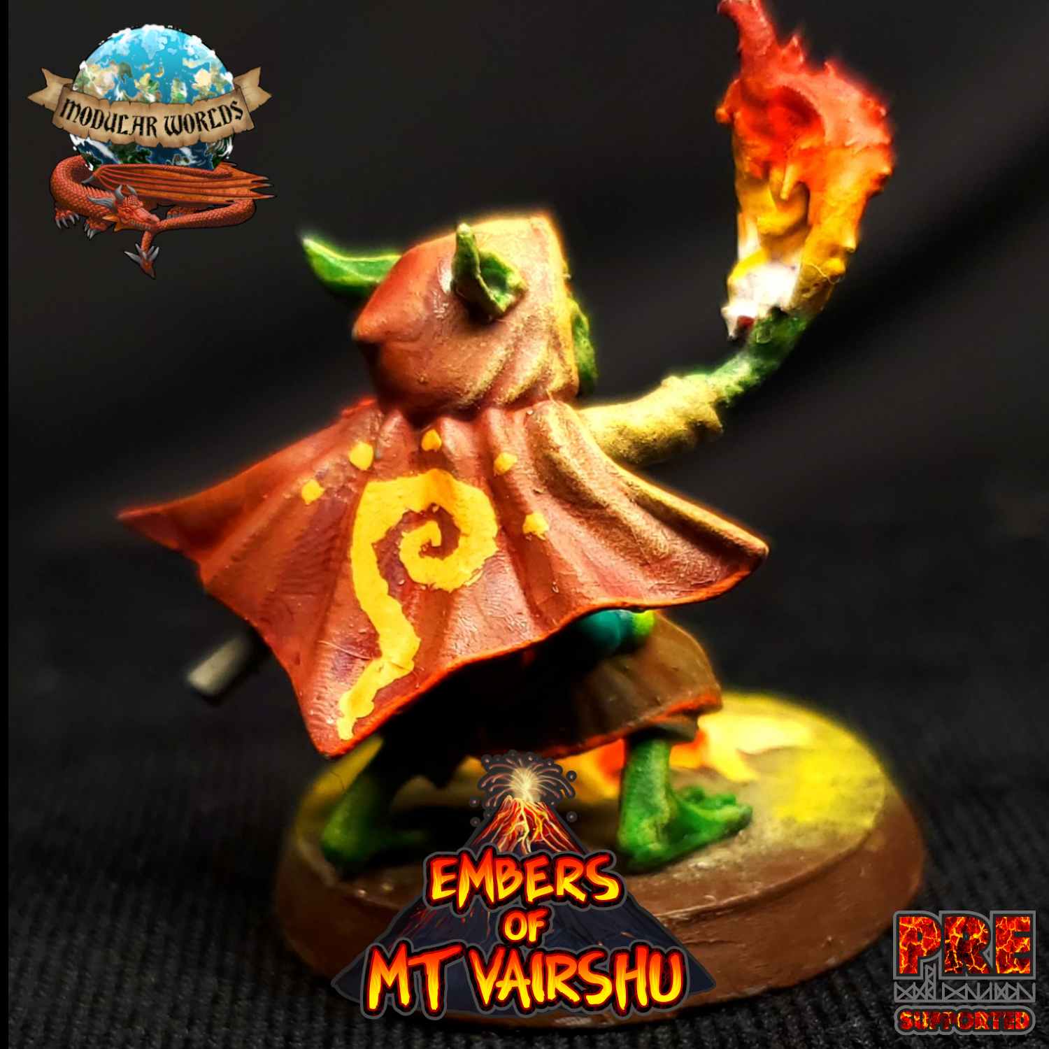 Archivo STL Piromante Goblin・Diseño para descargar y imprimir en 3D・Cults
