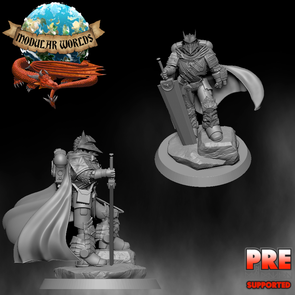 STL file Gutz Crazed Marine Captain ⚔・3D printer model to download・Cults