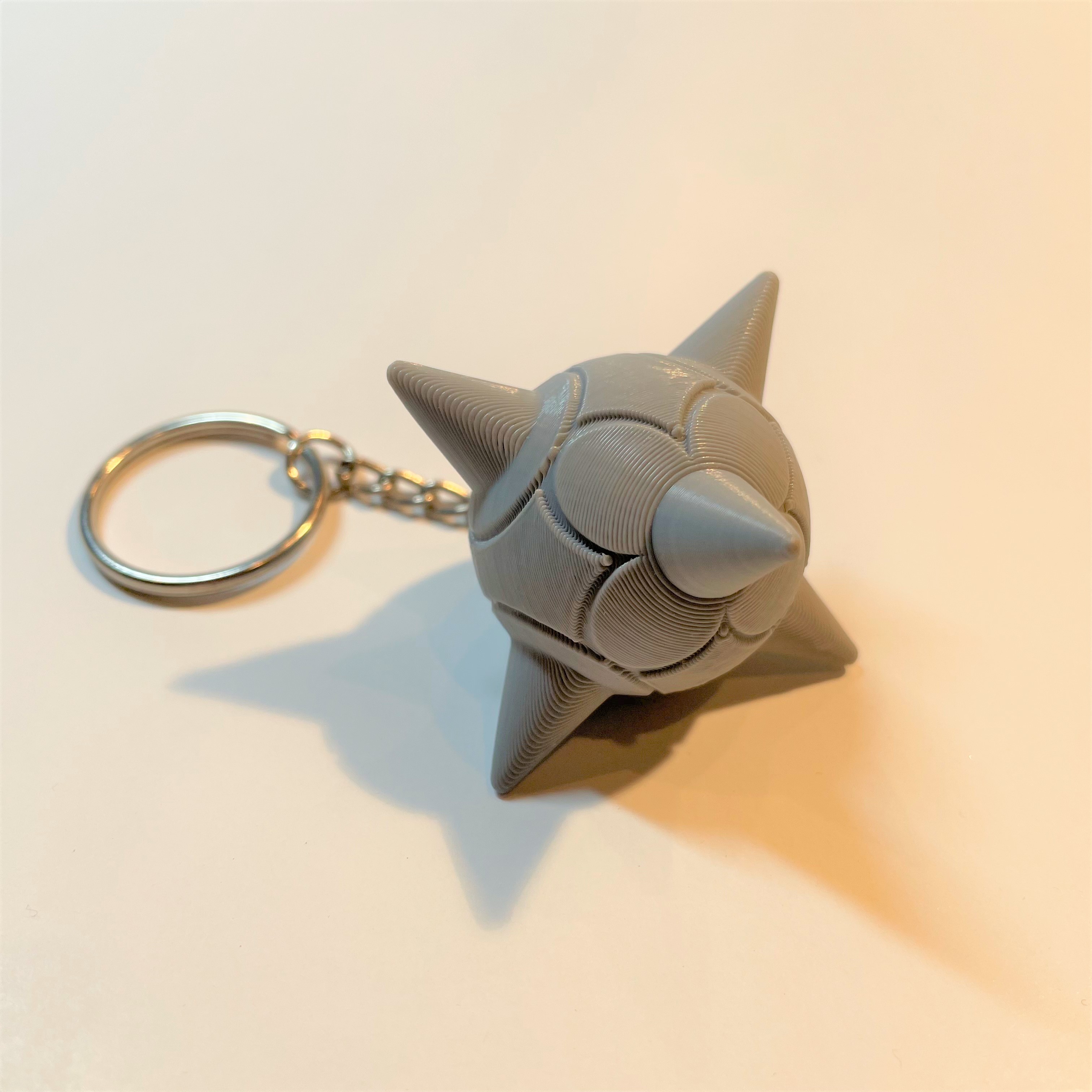 STL file Rem's Morning Star Keychain・3D printable model to download・Cults
