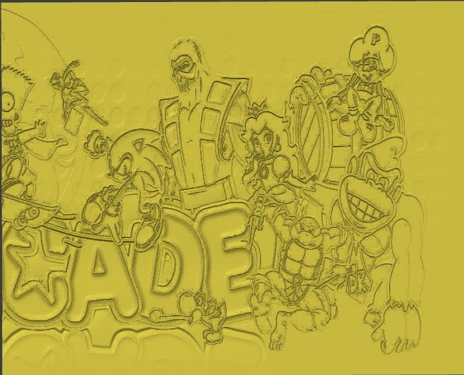 Free STL file Arcade Marquee Lithophane・3D print design to download・Cults