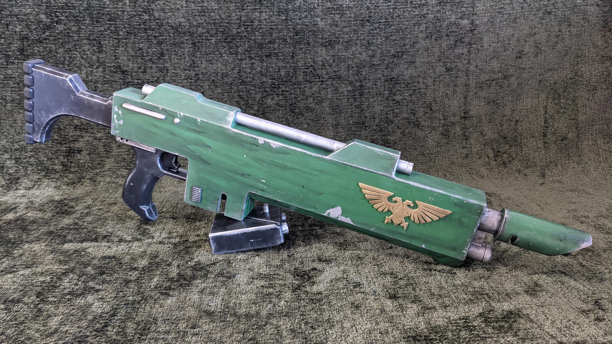 STL file Lasgun M36 42k for cosplay or prop 🎲・3D printable model to ...