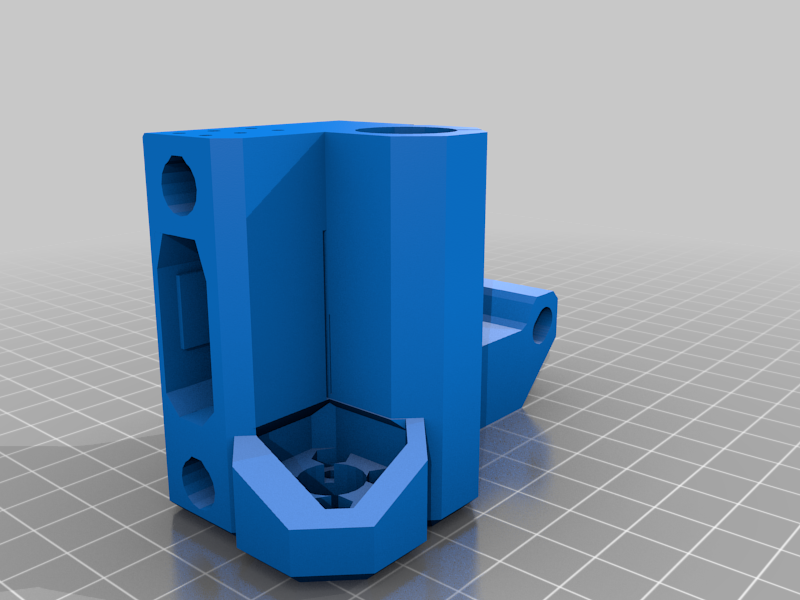 Free 3D file Reversed X Gantry Motor Mount (sqare nut pocket fixed)・3D ...