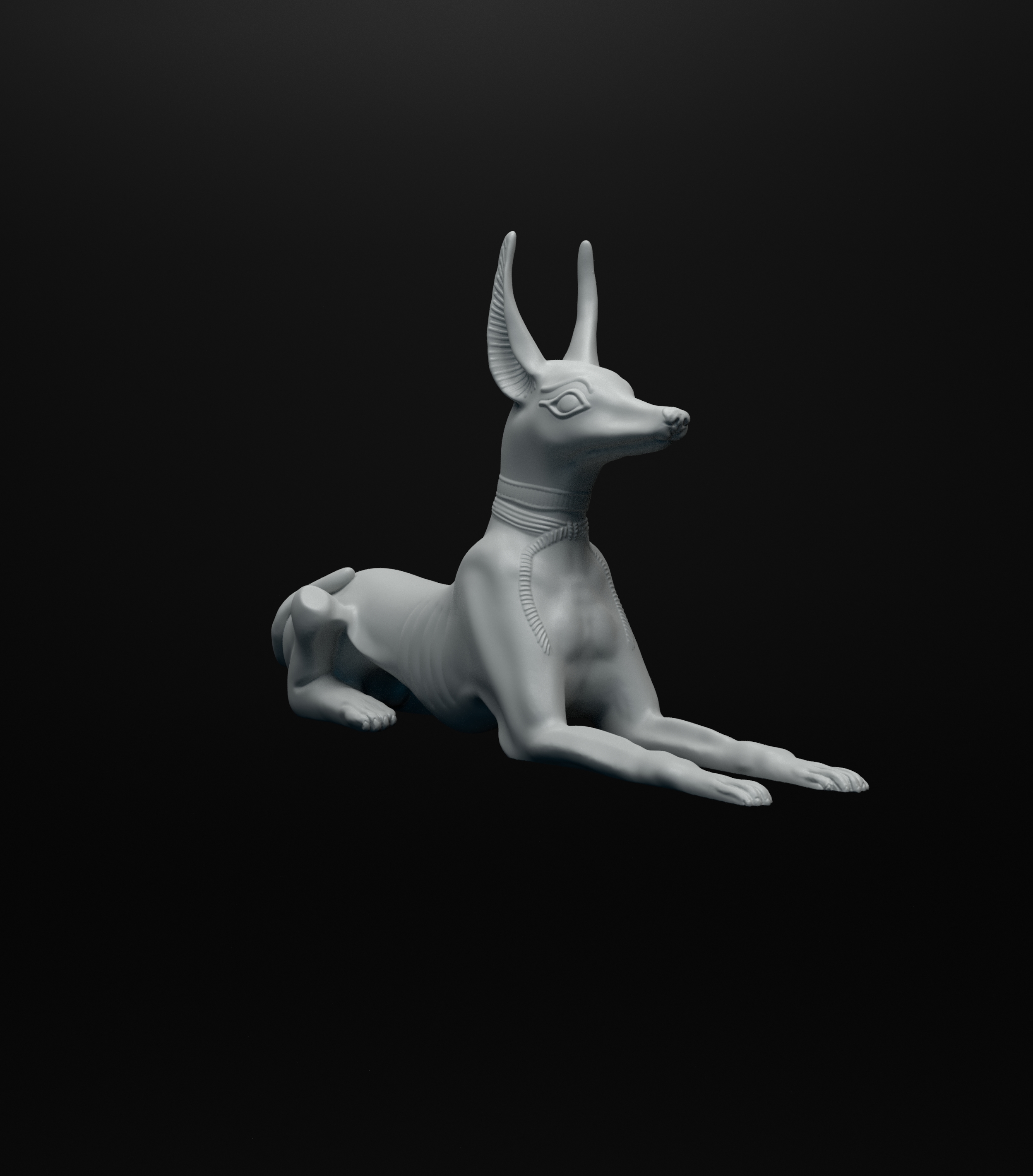 Файл 3D Egyptian Anubis dog statue 🐕・Модель для загрузки и 3D-печати・Cults
