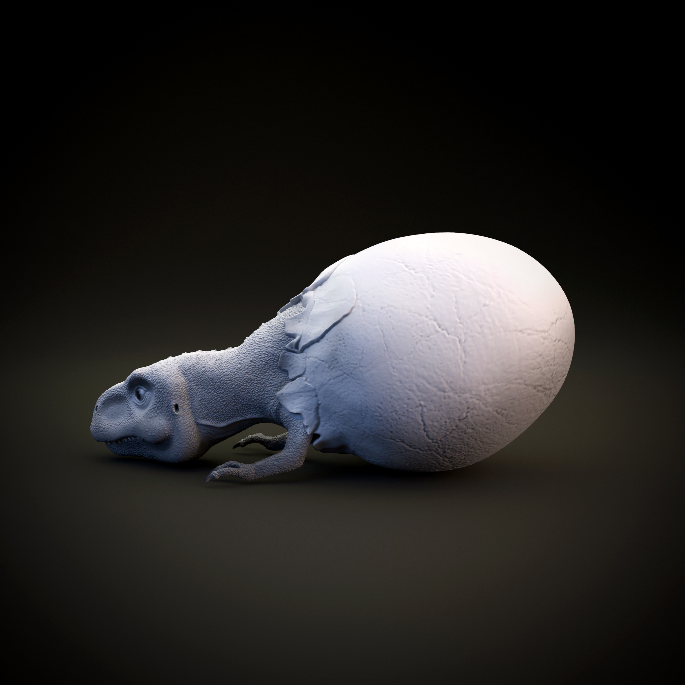 3D file Tyrannosaurus Rex hatchling - baby dino - pre supported 👶・3D ...