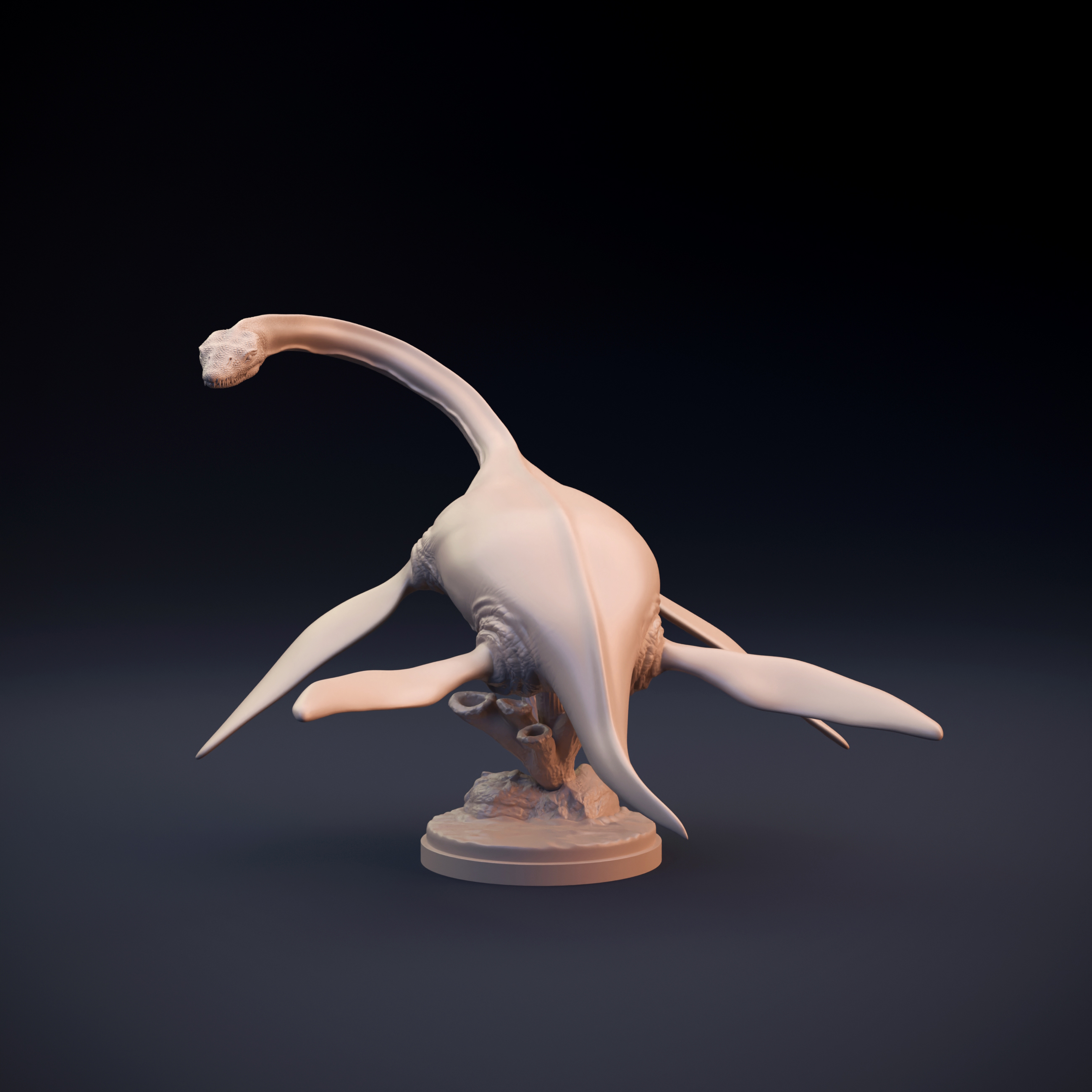 STL file Plesiosaurus・Model to download and 3D print・Cults