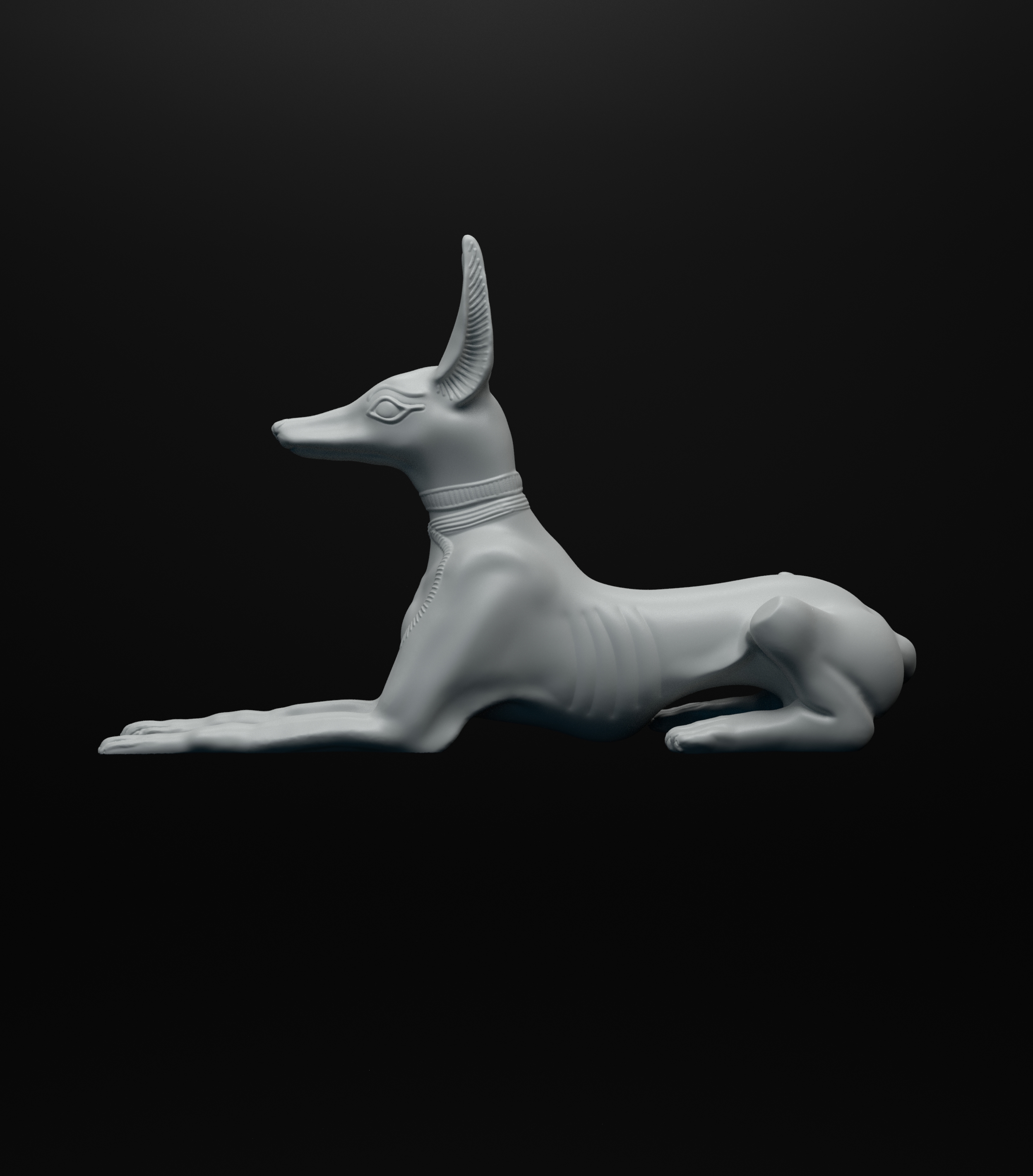 Файл 3D Egyptian Anubis dog statue 🐕・Модель для загрузки и 3D-печати・Cults