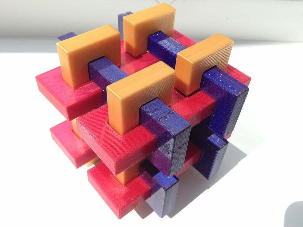 Free STL file Donald Osselaer's Faraday 3 puzzle 🧩・Model to download ...