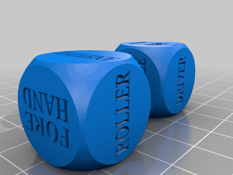 Free STL file Discgolf Dice・3D print design to download・Cults