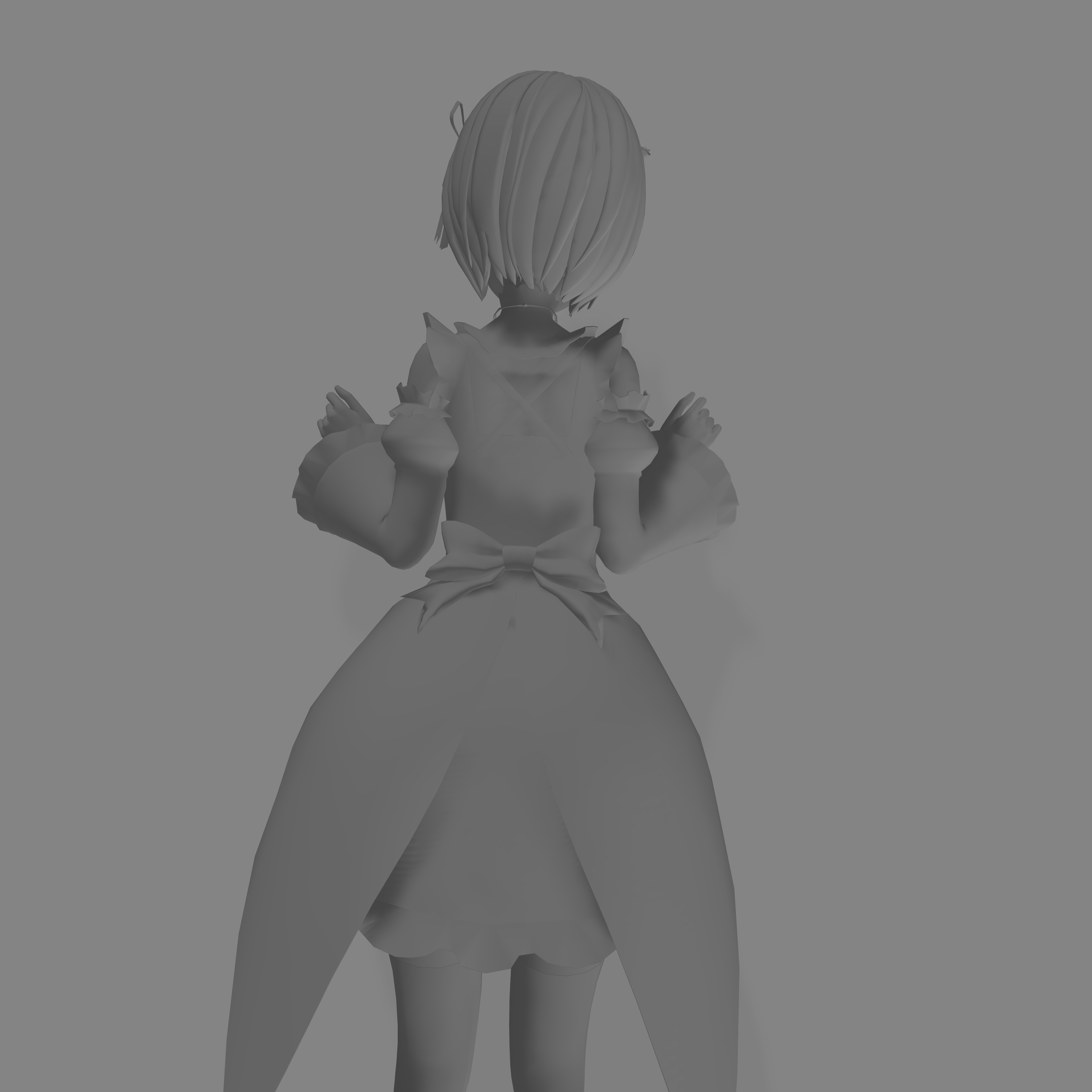 OBJ file Rem Re:Zero・Design to download and 3D print・Cults