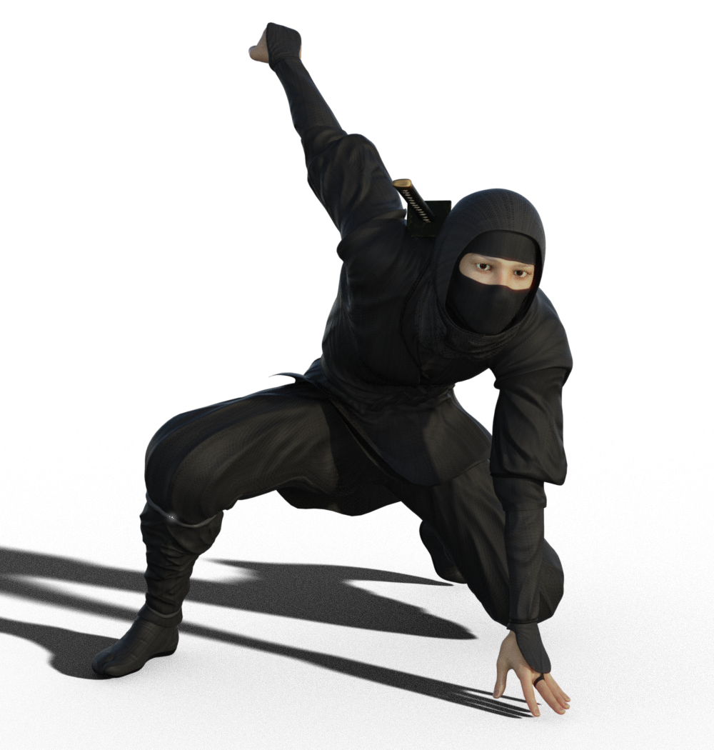 STL file ninja・3D printer design to download・Cults