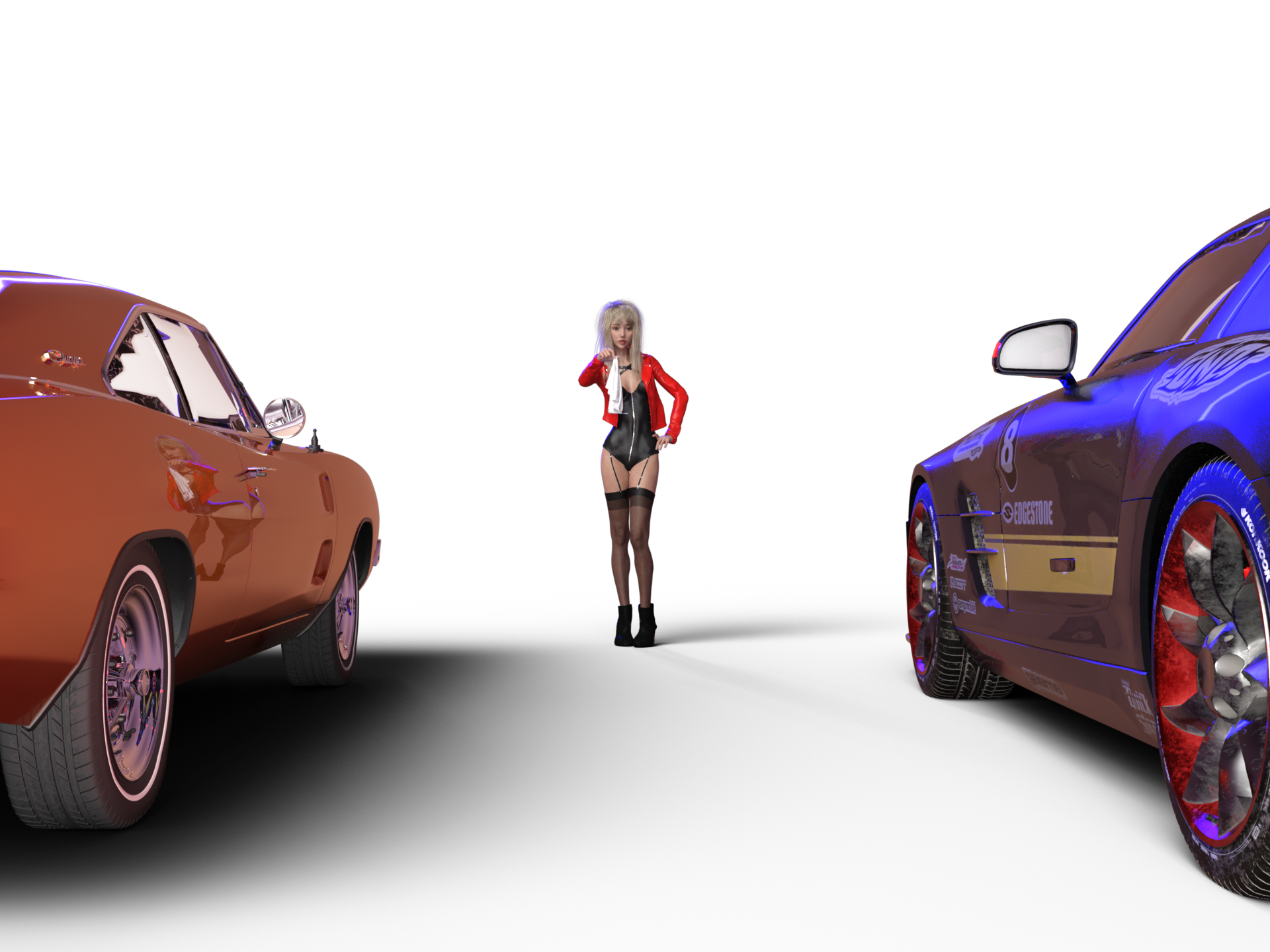 STL file TOKYO RACE READY GO GIRL・3D print design to download・Cults