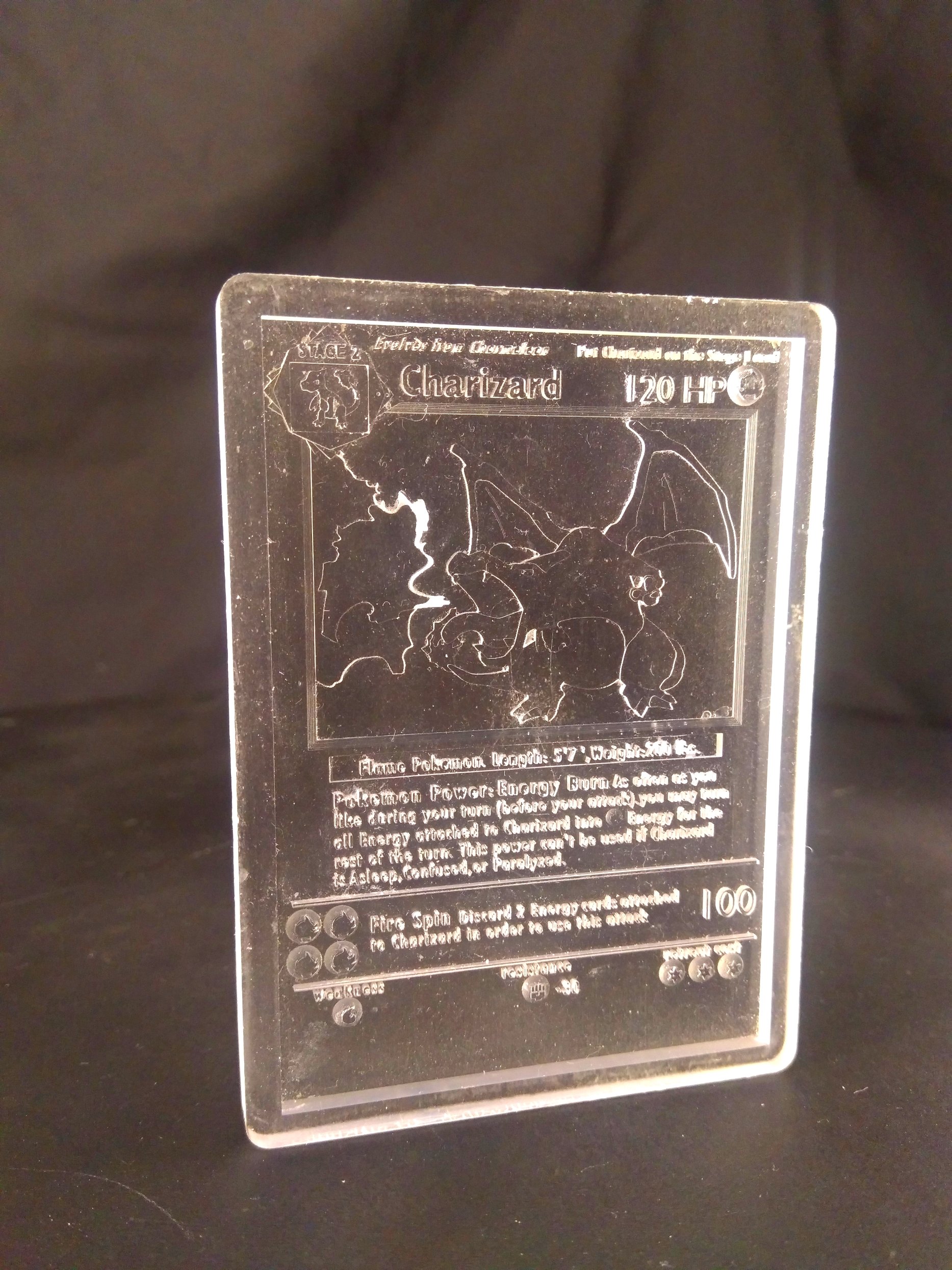 STL file 3D Printed Proxy Pokemon Cards - Charizard・3D printable model ...