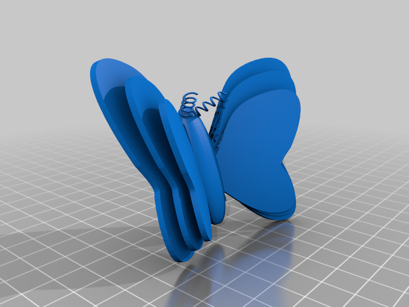 Free STL file Butterfly・Design to download and 3D print・Cults