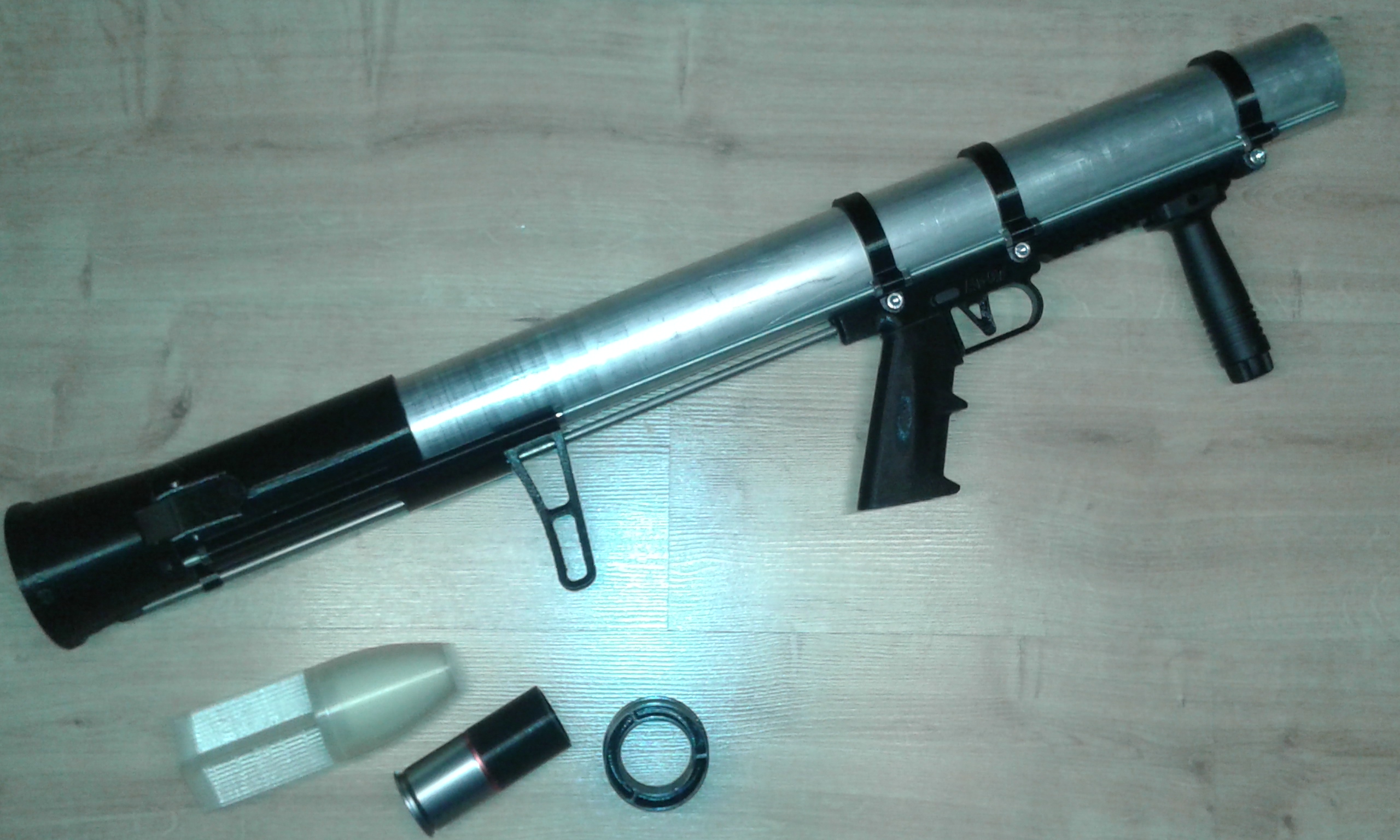 How To Draw A Grenade Launcher