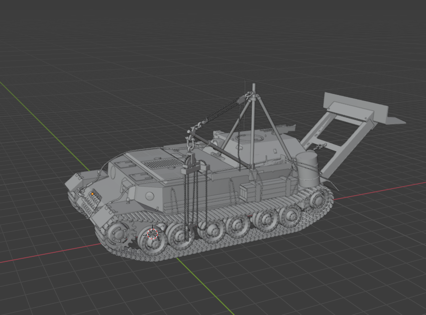 Free STL file bergepanzer tiger p vk4501p・3D printable design to ...