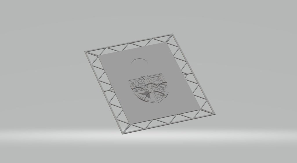 Free STL file UK Coin Shield For 13x18 frame・3D printer design to ...