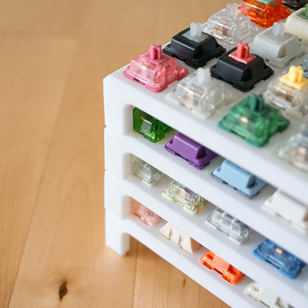 STL file Mechanical Keyboard Switch Holder - Organize and Display Your ...