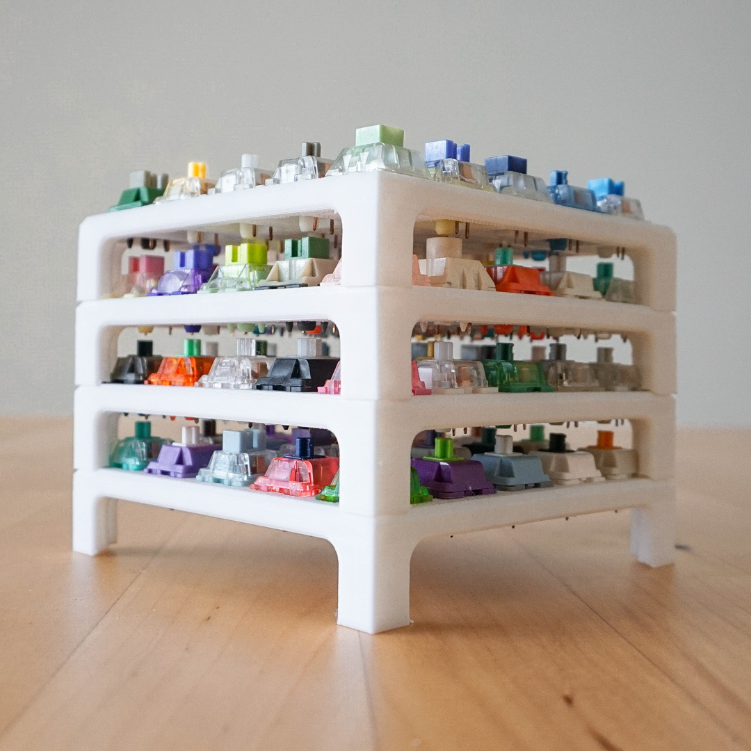 STL file Mechanical Keyboard Switch Holder - Organize and Display Your ...