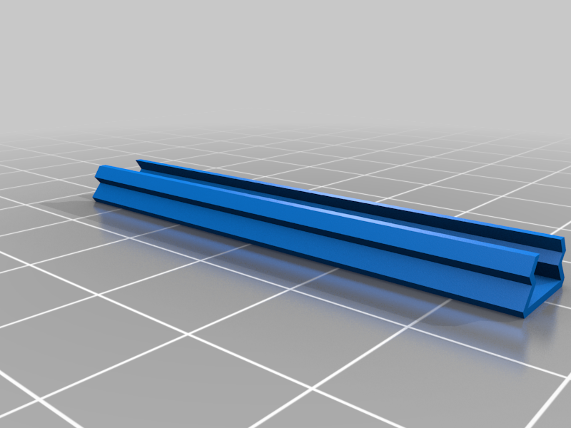 Free STL file Precise Customizable Extrusion V-Slot Covers | 2020, 2040 ...