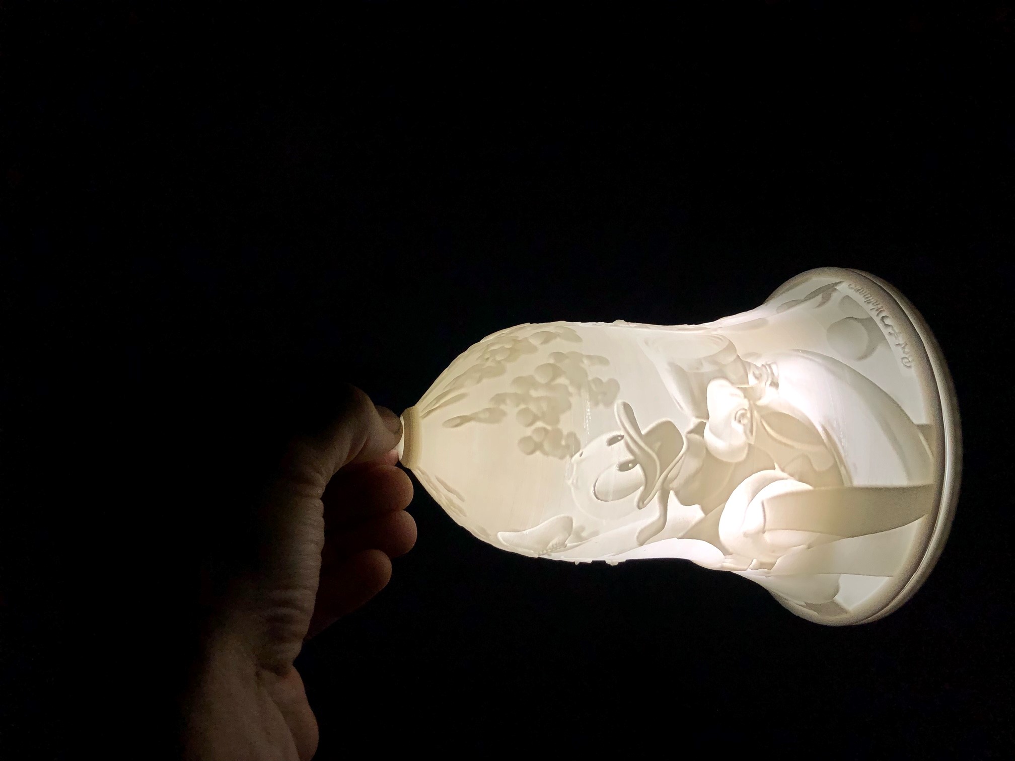 STL file Christmas bell Disney litho・3D printer design to download・Cults