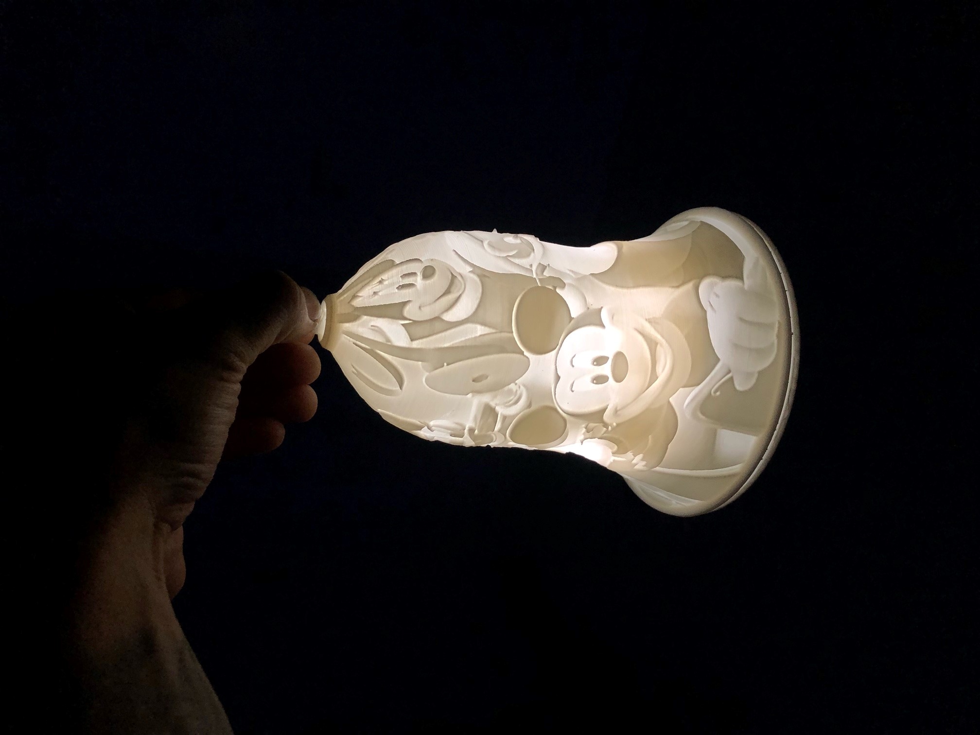 STL file Christmas bell Disney litho・3D printer design to download・Cults