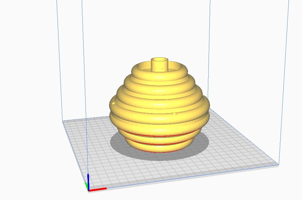 Free STL file Beehive theme Pot・3D printing design to download・Cults