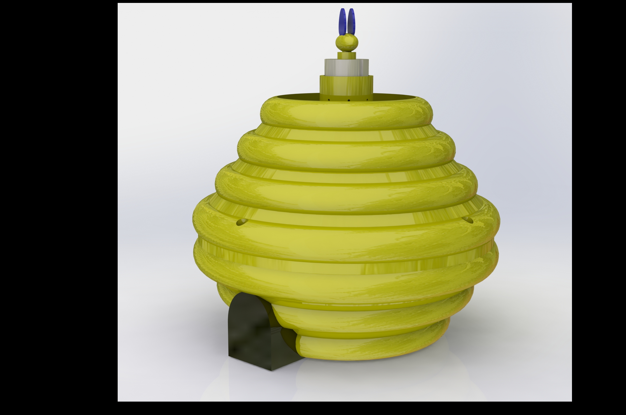 Free STL file Beehive theme Pot・3D printing design to download・Cults
