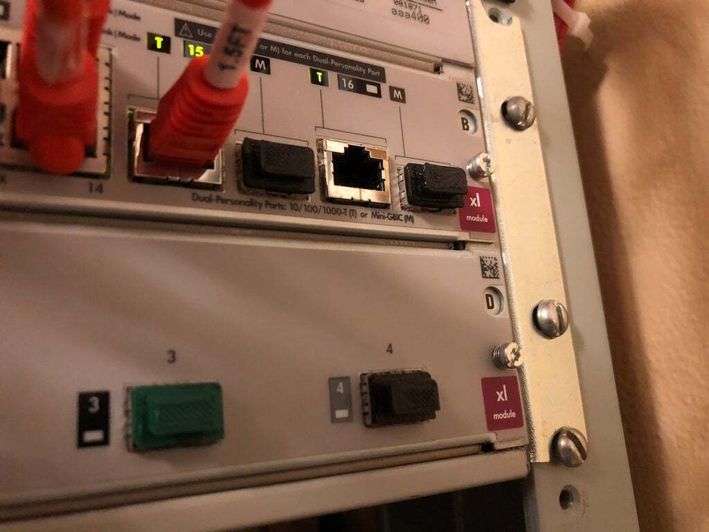 Free STL file SFP port dust cap・3D printing design to download・Cults