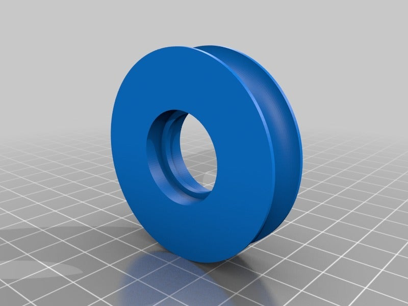 Free STL file 50mm Pulley (2x 608 bearing) 🔧・3D printable design to ...