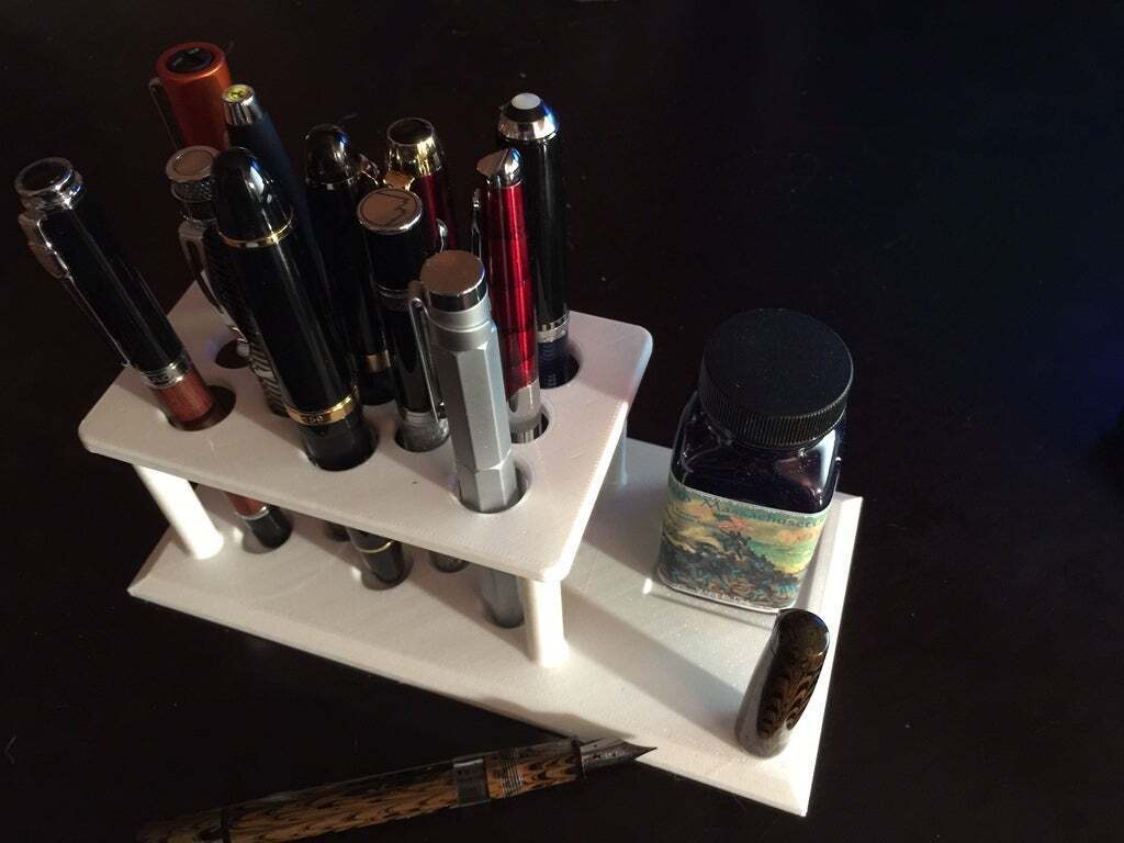 Free STL file Aaron's Pen&Ink Stand 🏠・3D print model to download・Cults