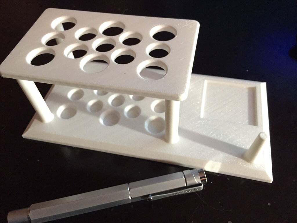 Free STL file Aaron's Pen&Ink Stand 🏠・3D print model to download・Cults