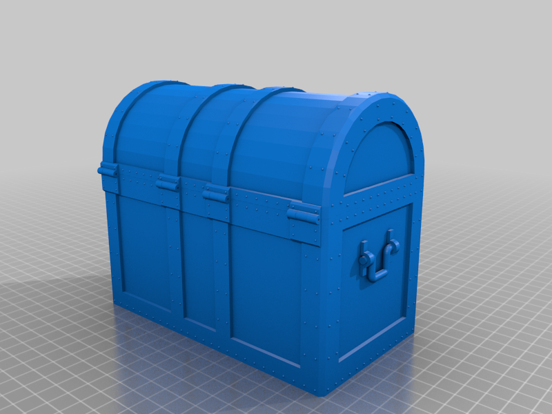 Free STL file Treasure Chest・3D printing design to download・Cults