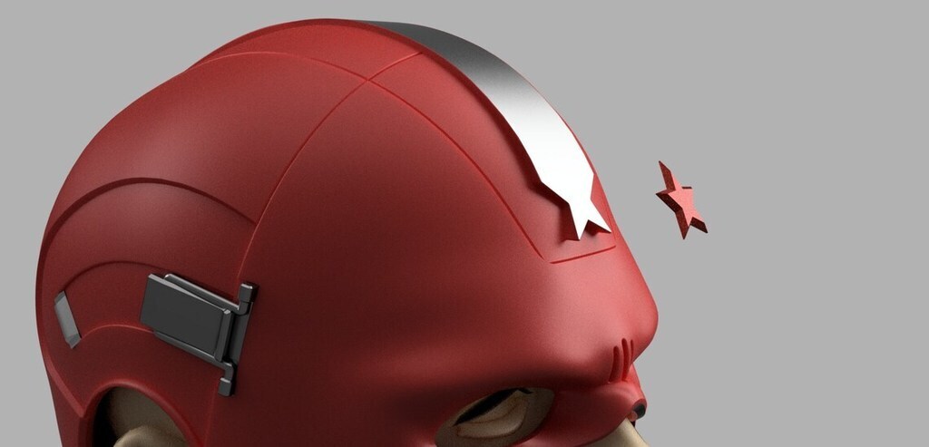 Archivo STL gratis Guardián Rojo Marvel 🎨・Plan de impresión en 3D para ...