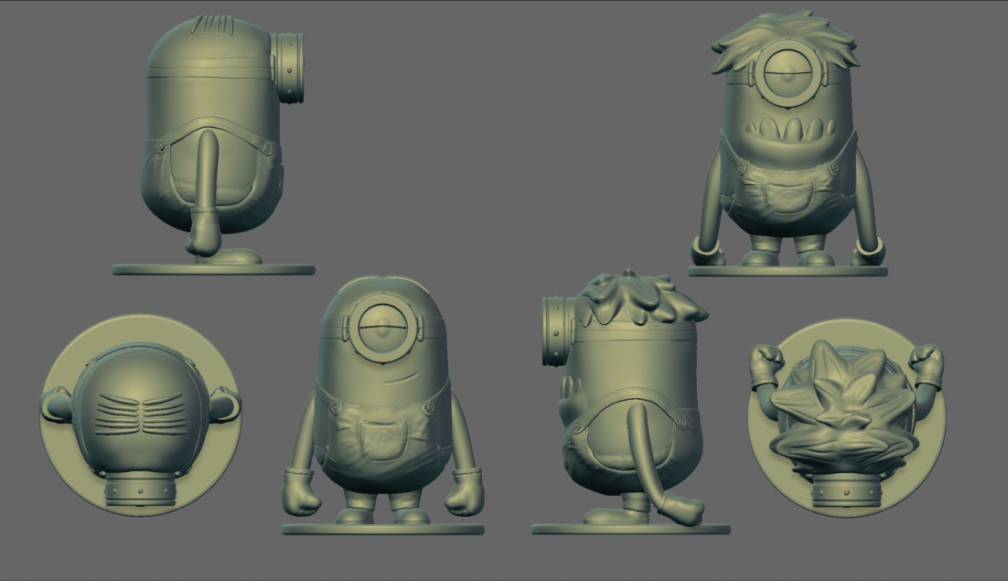 Файл 3D Minions Chess for 3D printing・Шаблон для 3D-печати для загрузки ...