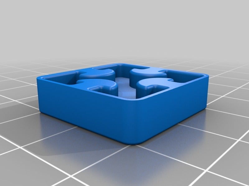 Free STL file 2020 extrusion end cap 🔚・3D print model to download・Cults