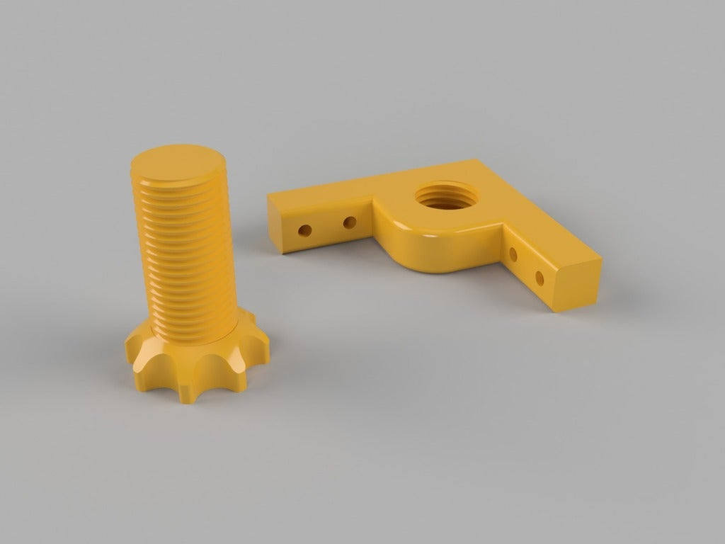 Free STL file 2020 vSlot adjustable foot・3D printer model to download・Cults