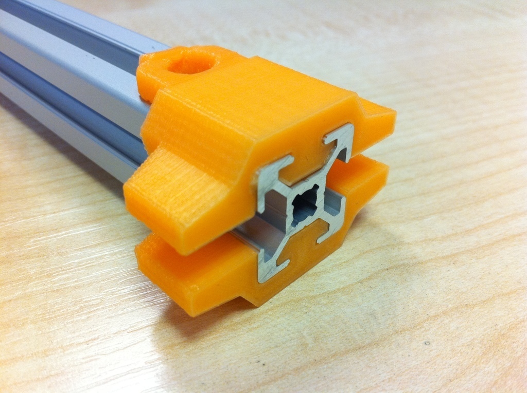 Free STL file 20x20mm aluminium extrusion gantry system・Template to ...