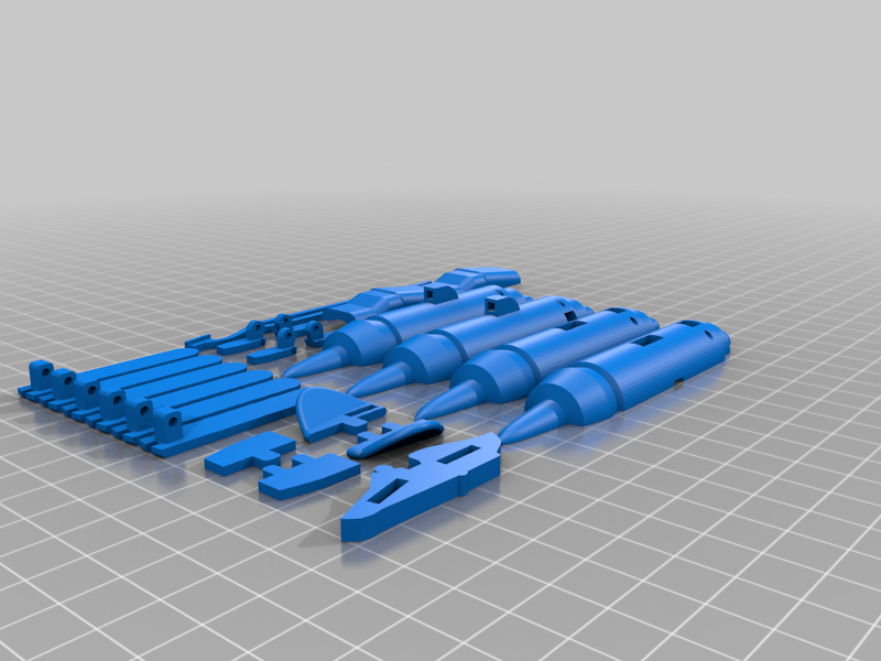 Free 3D file Spaceship pack II・3D printing model to download・Cults