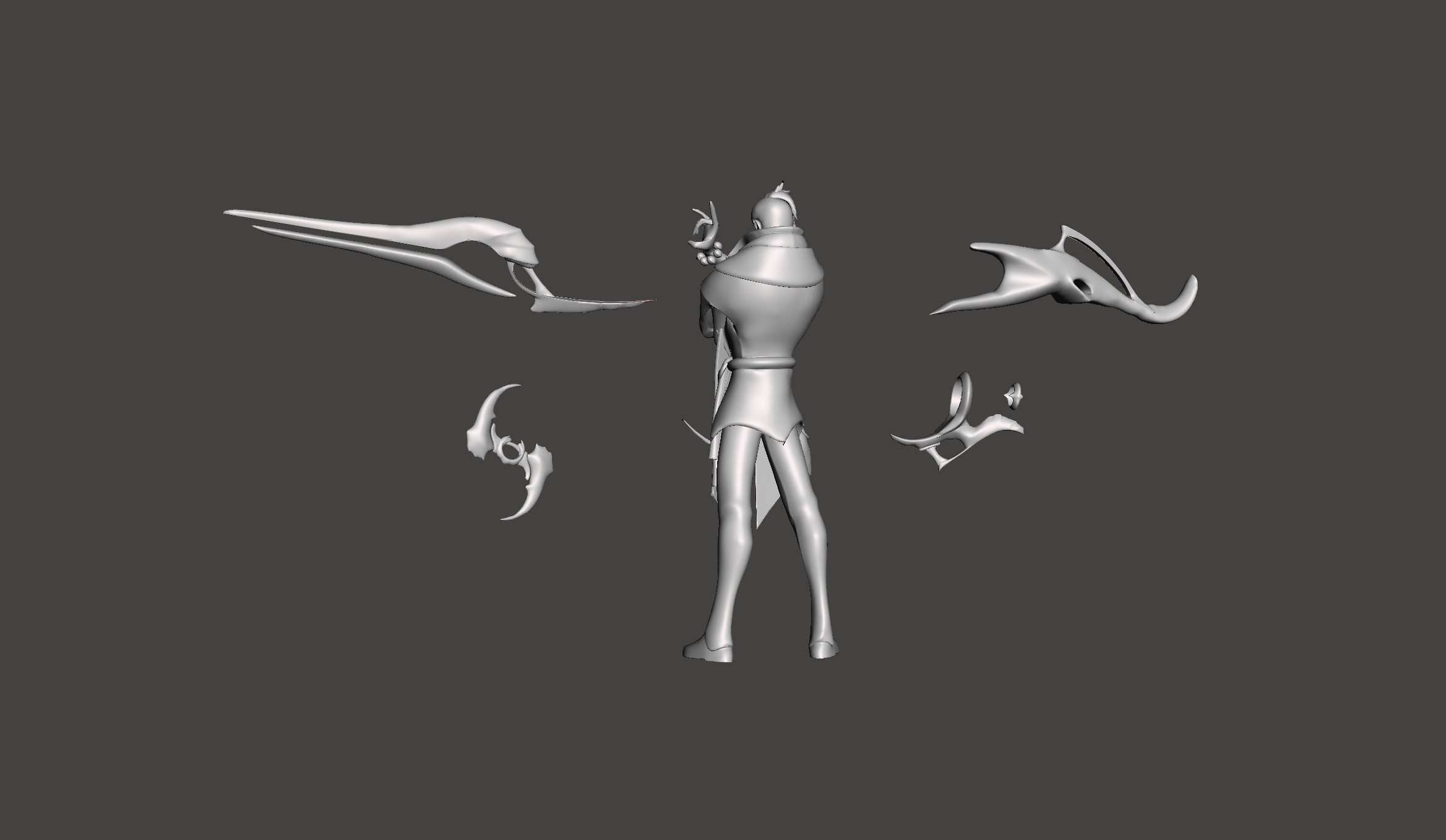 STL file Aphelios・Design to download and 3D print・Cults